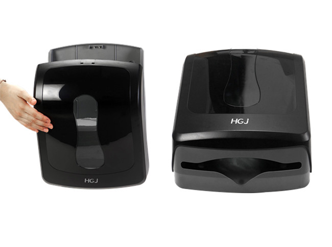 N Folded Hand Pull Style Hand Towel Dispensers With Self Locking Mechanism