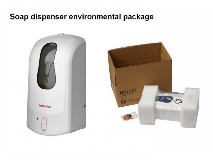 1L Wall Mounted Automatic Hand Soap Dispenser With Button Or Key Lock