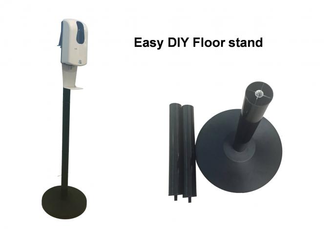 Metal Aluminum Easy Diy Free Standing Soap Dispenser 47L*47W*18H cm
