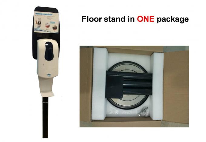 Floor Free Standing Soap Dispenser Black Soap Pump Dispenser