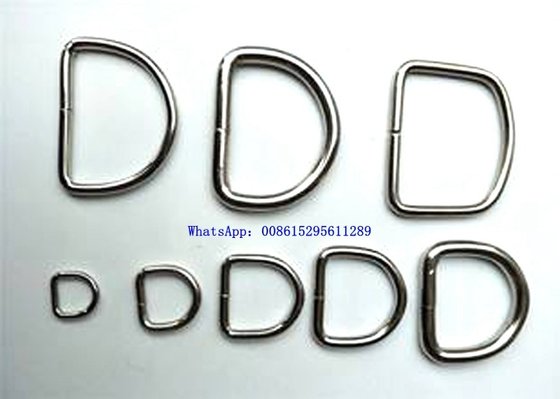 2-8MM IronWire Steel buckle making machine Metal D Ring Making Machine