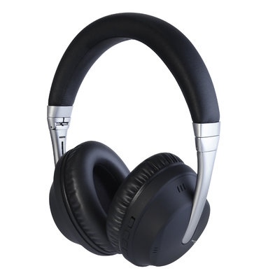 Foldable over-ear active noise cancelling wireless headsets super soft earcushion earpads  ANC wireless headphone supplier
