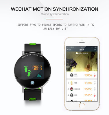 HaoZhiDa HZD1803W Black smart watch with heart rate function supplier