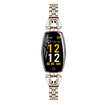 2019 Women Gift Smart Watch Bracelet H8 Mi Band With Heart Rate Blood Pressure Sleep Monitor IP67 Waterproof supplier