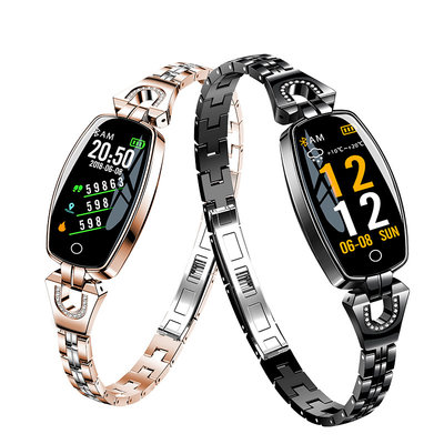 2019 Women Gift Smart Watch Bracelet H8 Mi Band With Heart Rate Blood Pressure Sleep Monitor IP67 Waterproof supplier