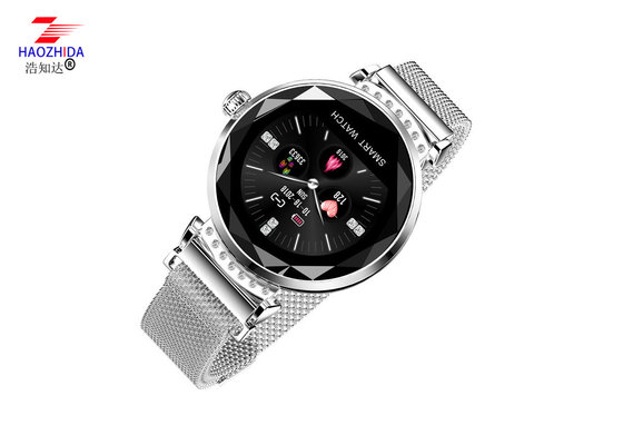 fashion round touch screen microwear h2 magnetic smart bracelet watch women ladies waterproof ip67 smartwatch h2 for gir supplier