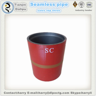 Dalipu steel muff coupling/hdpe to steel pipe coupling / 5" Casing Coupling OCTG