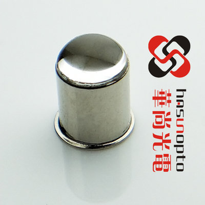 D3xH4.8 D4.8xH6.7 D4.65xH6.1  gold (electro) plating, Electroplating nickel, class to metal sealing, ball lens caps supplier