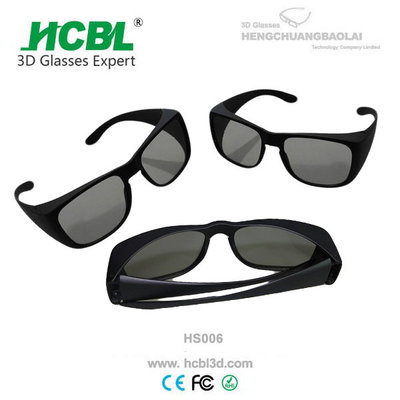 Universal Plastic Reald 3D shutter glasses / 3D Glasses oculus