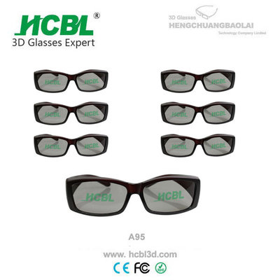 Stronger Frame Linear Polarized 3D Glasses Virtual Reality 3D Polarised Glasses