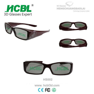Stylish Custom Virtual Reality Linear Polarized 3d Glasses For Woman