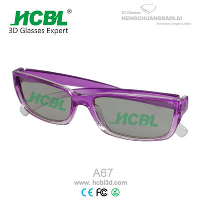 Circular Polarized 3D Movie Glasses