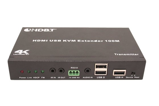 4K*2K Hdmi Over Ethernet Extender With IR HDMI KVM POE Extender Without Any Signal Delay