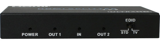 Full HD 1080P Hdmi 1 In 4 Out Splitter Box Hub With US Adapter 3D Support