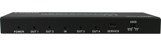 RGB Hdmi 1x4 Splitter , Hdmi Audio Video Splitter 4K2K Four HDMI Displays