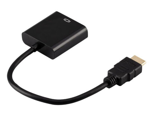 Hdmi To Vga Converter Adapter Transmission Shift Cable With Chipset Male To Female For Pc Dvd Hdtv