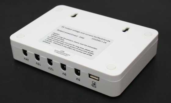 UPS Uninterrupted Power Supply 15600 Mah Lithium Battery , 1A Rated Charge Current