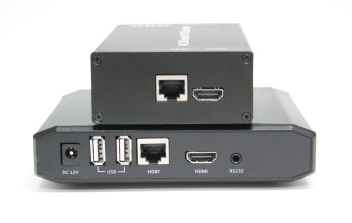4K Hdbaset Hdmi Usb Kvm Extender With HDMI USB Extender Remote Access Control PC Server