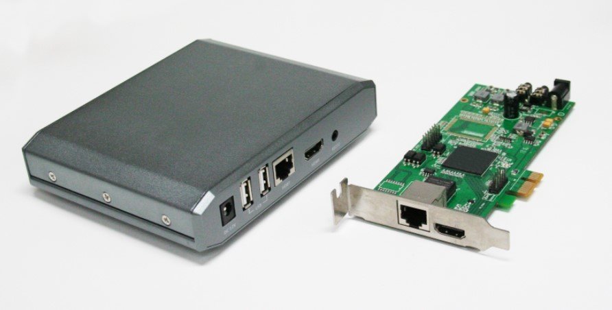 HDBaseT Ultra HD 4k HDMI USB Ethernet KVM Extender with PCIE Plug-in Card