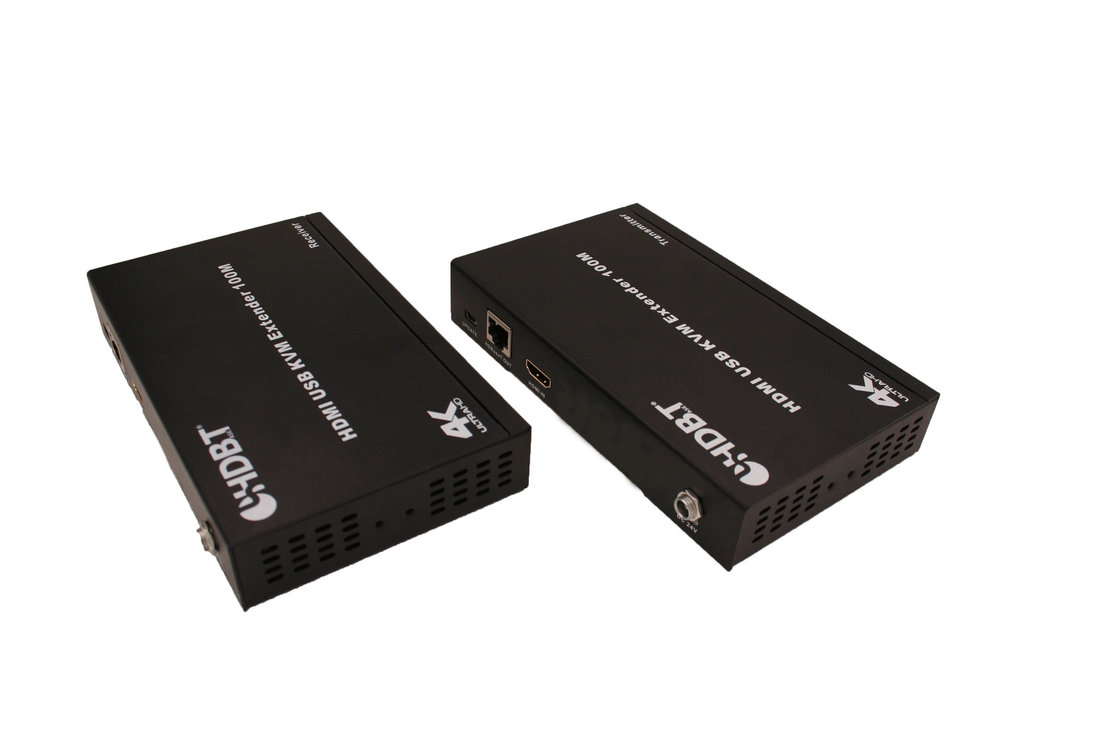 Uncompressed 4k UHD HDMI Extender over 100 meters via one single UTP cable