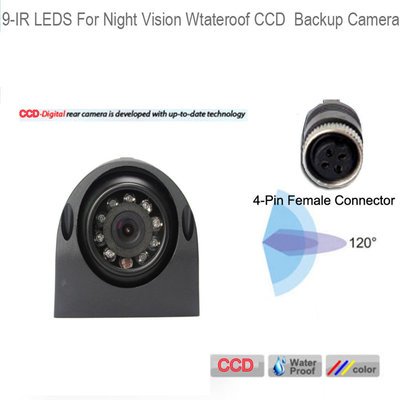 Waterproof Side view bus/truck camera with 24V IR Night View