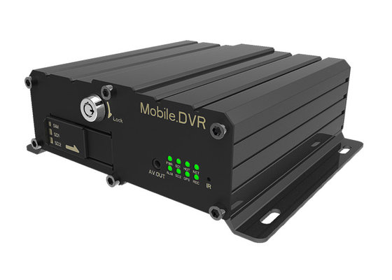 720P Real Time Monitor SD Card Mobile DVR 4 Channel Mobile Dvr For Vehicles