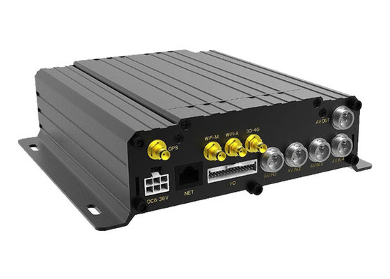 High Definition HDD Car GPS Tracking System 4 Channel 720P Vehicle Blackbox GPS 3G 4G