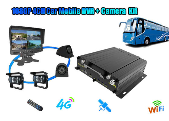 High Difinition Resolution 3G Mobile DVR GPS Tracking With 1 SD Card Slots 256GB