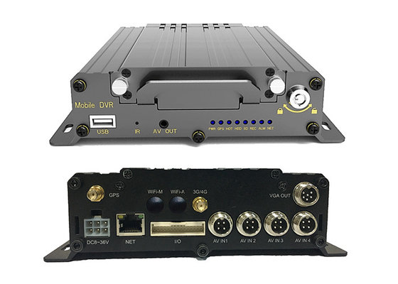 1080P Dule Lens HD Bus Mobile DVR 1ch/4ch Full Screen Support PTZ Control