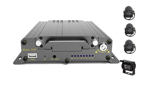 Anti Vibration Gps Mobile DVR 1080p Car Camera Recorder 360 Monitoring With HDD Heater