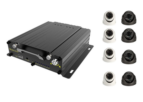 AHD Camera 4G Mobile DVR , 1080P/2 mega Car DVR With Individual Soldier System