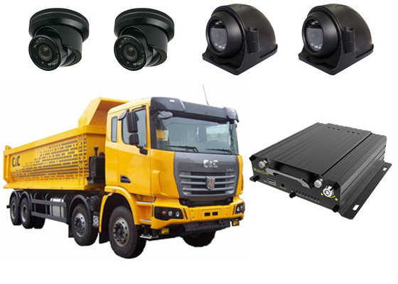 4 Channel Alarm Input HD Mobile DVR Support Video playback , Mobile DVR system
