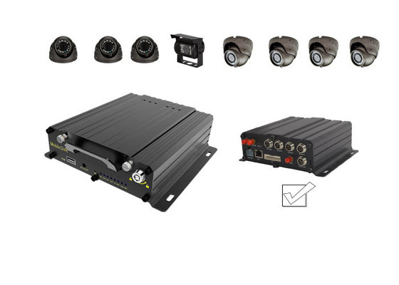 8CH 1080P HD Mobile DVR For Vehicles Support SD Card Memory Upgrade