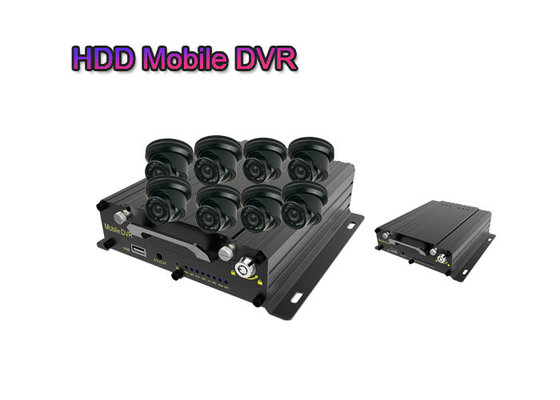 Portable HDD Mobile DVR With GPS WIFI 3G 4G Mobile Digital Video Recorder CMS live monitoring 