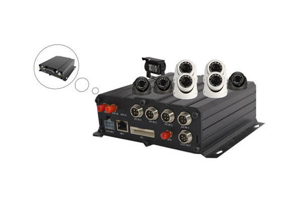 4G FHD1080P 3G Mobile DVR Real Time Antishock H 264 Digital Video Recorder Voltage 8-36V