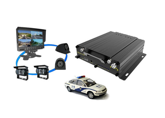 Dual Lens Camera CFTV Real Time Full HD DVR For Police Car And Truck Monitoring System