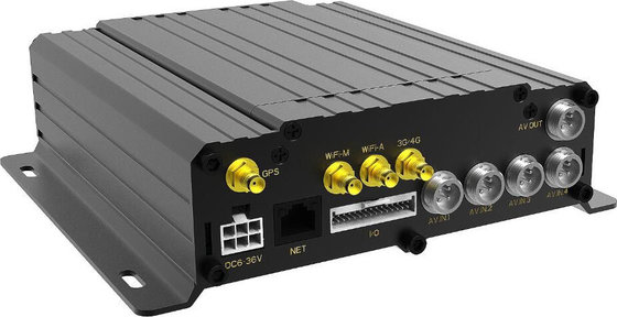 HDD  Recording 8 Channel 1080P  HD Mobile DVR 4G/3G GPS with PTZ / Zoom function