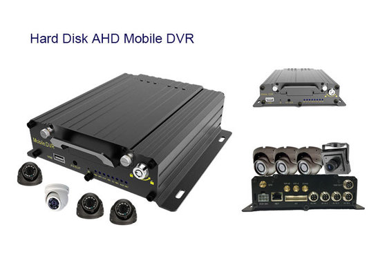 PTZ / Zoom Function 2/4 Channel 4G Mobile DVR GPS Locating Free Software Monitoring 24 Hours