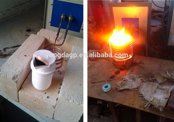 high frequency steel iron aluminum laborator mini induction melting furnace