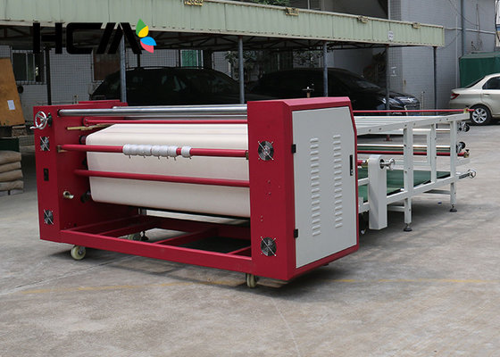 220V 380V Roller Sublimation Printing Machine Low Electricity For Flag Printing