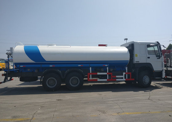 HOWO76 emissão resistente do poder de cavalo EUROII do caminhão 371 da água de CBM do táxi 18