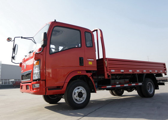 5 - O caminhão dobro de 7 toneladas de Dropside dos eixos, o dever claro sino HOWO transporta o motor 110HP