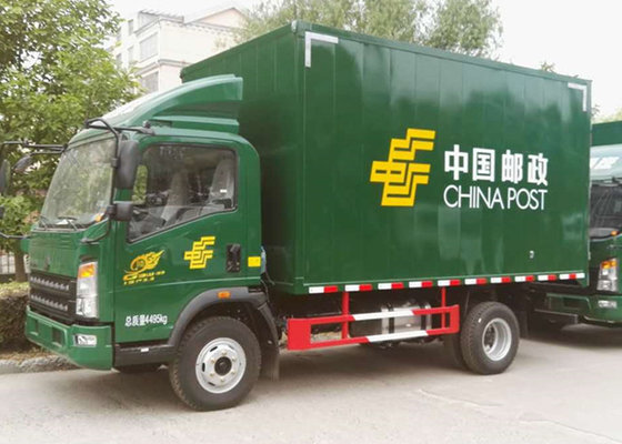 20 postais Medidor cúbico Cubo Van Caminhão, caminhão brandnew da caixa de 4x2 Sinotruk HOWO