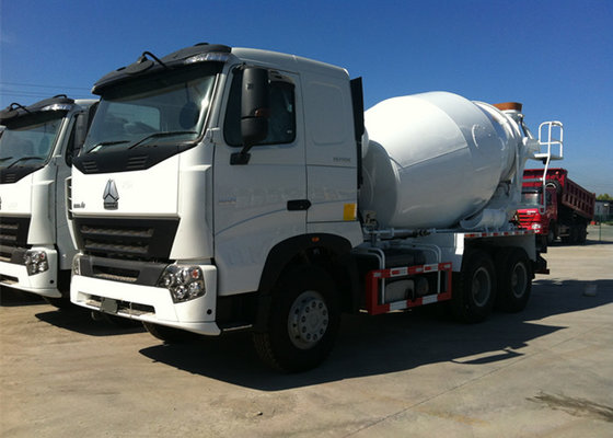 Heavy Duty Concrete Mixer Truck 10CBM Tanker HW1910 Transmission 317HP