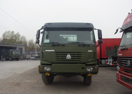 Caminhão pesado do transporte do exército, caminhão militar da carga do dorminhoco do táxi um de 6x6 HW76