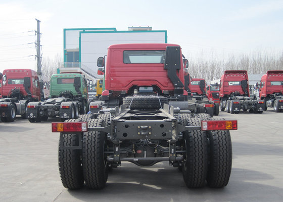 Três chassis para caminhões, dez emissão dos eixos do Euro 2 do chassi do caminhão basculante das rodas 336HP