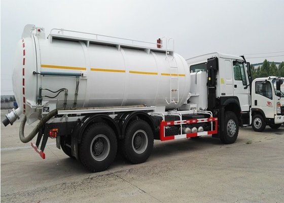 caminhão da limpeza do esgoto 6x4, caminhões Waste sépticos de LHD/RHD para a limpeza da cidade