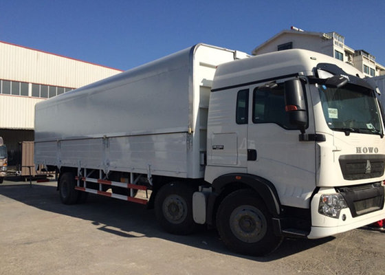 Euro pesado dos caminhões do anúncio publicitário 6x4 2 logísticas abertas de Asa Van Caminhão Para