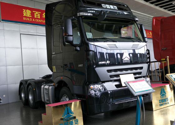 Caminhão do trator da emissão HOWO 6x4 do Euro 2, cabeça do trator do caminhão do motor 420HP