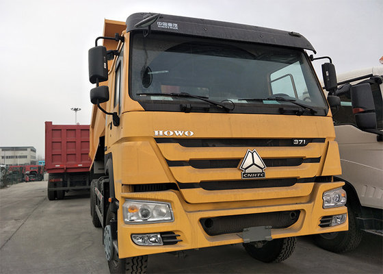 Caminhão basculante pesado de 10 pneumáticos com sentido da direção de ZF, poder de cavalo 371HP